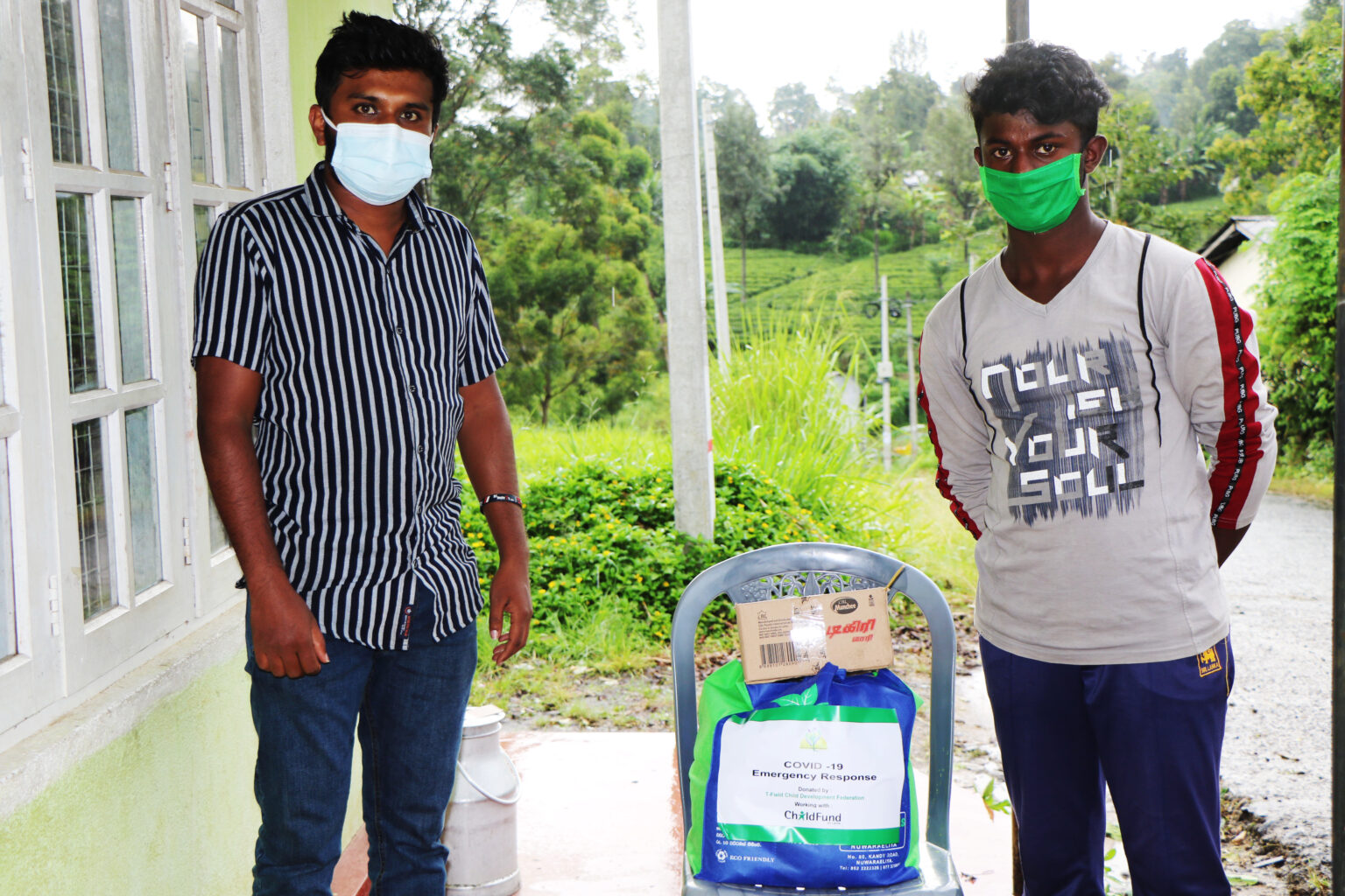 Distributed Dry Ration packs for families affected by covid 19 pandemic ...